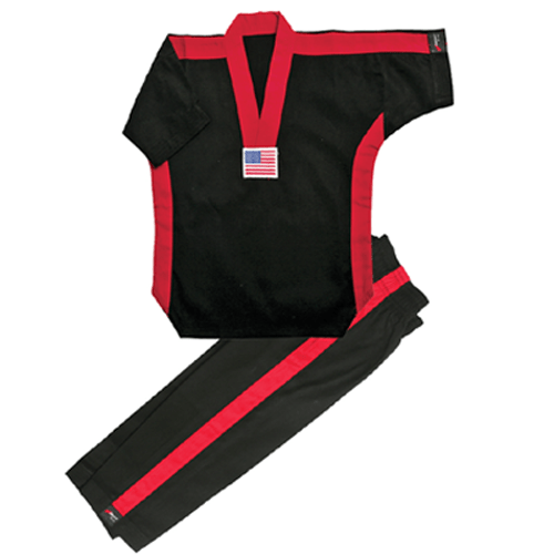 Red Striped Uniform Set – M T I